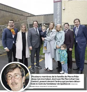 Un aréna au nom de Pierre Péladeau - PressReader