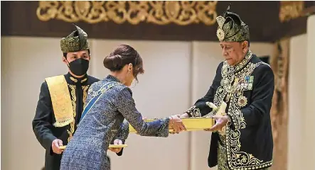 Tunku Puan Mahkota of Kedah heads state honours list - PressReader