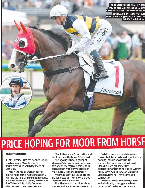 PRICE HOPING FOR MOOR FROM HORSE - PressReader
