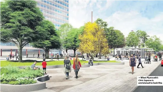 New look for civic square to bring life back to city - PressReader
