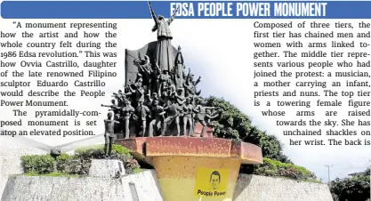 EDSA PEOPLE POWER MONUMENT - PressReader