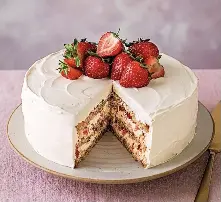 SWISS STRAWBERRY AND WALNUT CAKE - PressReader