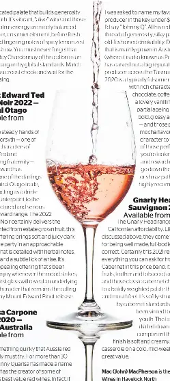WINE O’CLOCK 6 of the best - PressReader