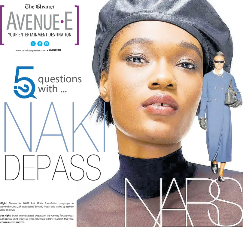 5 questions with ... NAKI DEPASS NARS - PressReader
