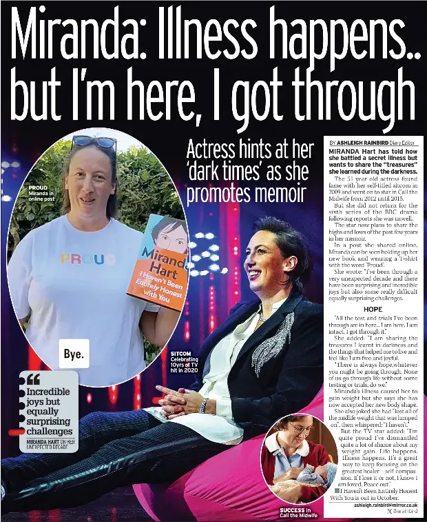 Miranda: Illness happens.. but I’m here, I got through - PressReader