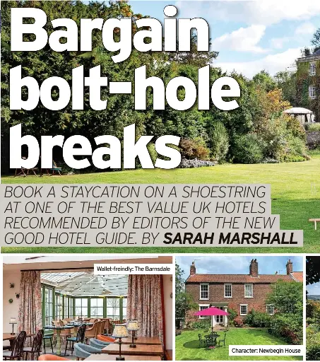 Bargain bolt-hole breaks - PressReader
