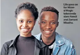 Actress Nandi Mbatha retreats to sharpen skills - PressReader