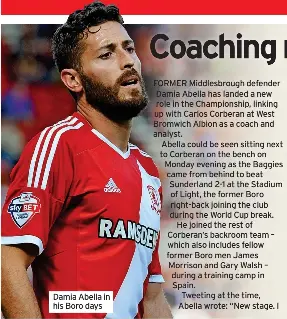 Coaching role in the Bag for ex-Boro man - PressReader