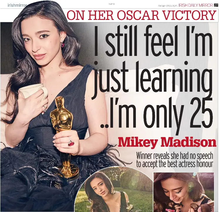 I still feel I’m just learning ..I’m only 25 - PressReader