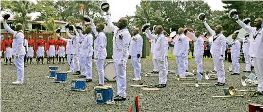 FIRST RFMF NAVY BAND COMMISSION­ED - PressReader