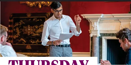 THURSDAY Rishi’s Chief of Staff tells team: ‘Quit if you don’t think we can win’ FRIDAY Rishi’s ...