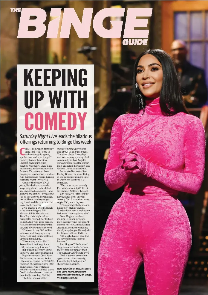 KEEPING UP WITH COMEDY - PressReader