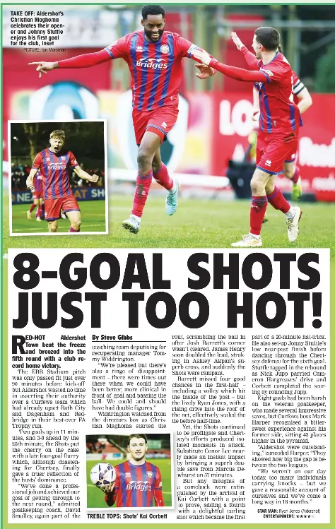 8-GOAL SHOTS JUST TOO HOT! - PressReader