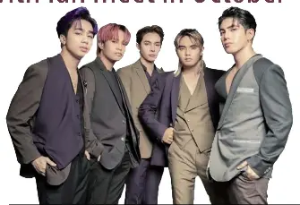 SB19 marks 5 years with fan meet in October - PressReader