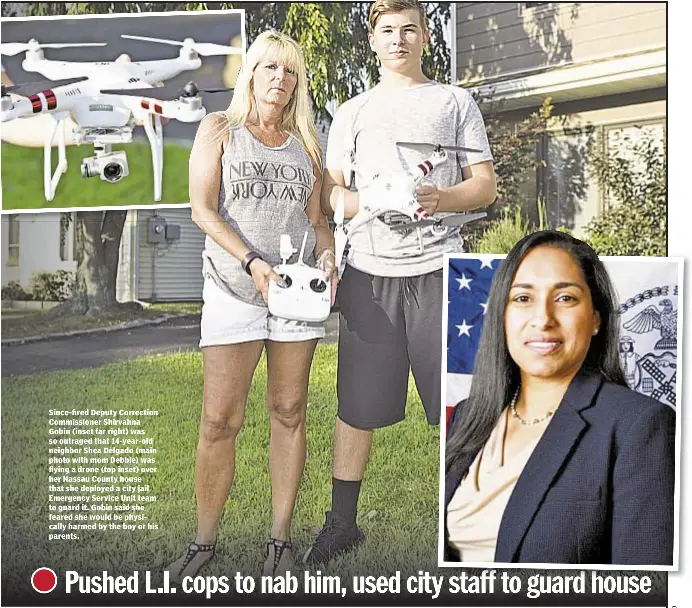 Pushed L.I. cops to nab him, used city staff to guard house - PressReader
