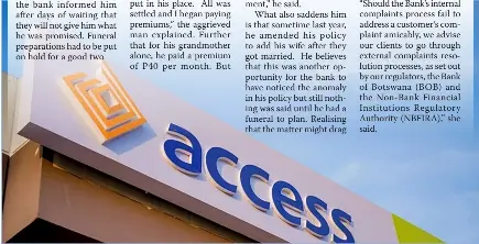 BROKEN FUNERAL POLICY PROMISE: - PressReader