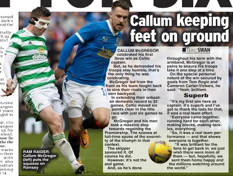 Callum keeping feet on ground - PressReader
