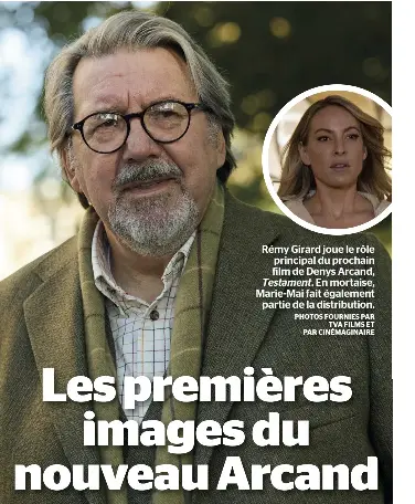 Les premières images du nouveau Arcand - PressReader