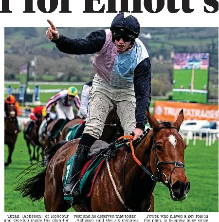 Months of planning come together for Elliott’s A-Team - PressReader