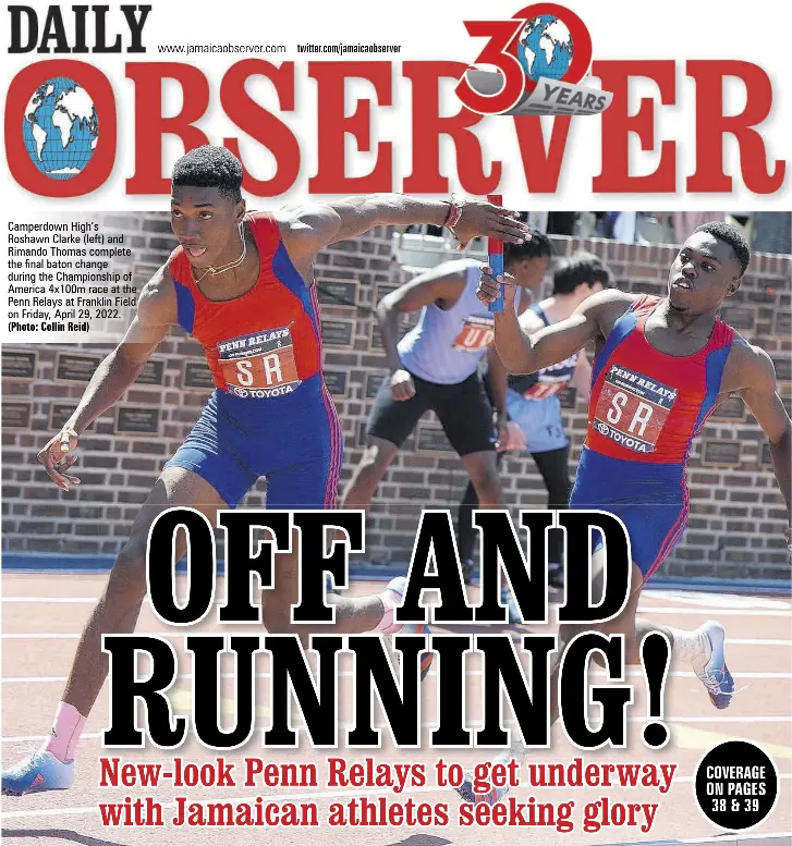 OFF AND RUNNING! - PressReader