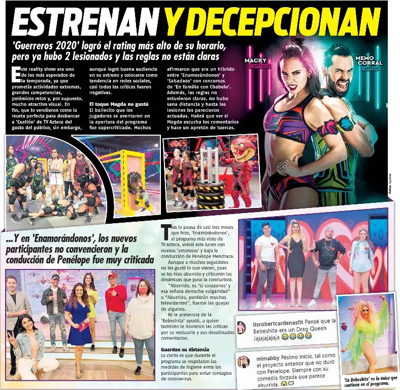 ESTRENAN Y DECEPCIONA­N - PressReader