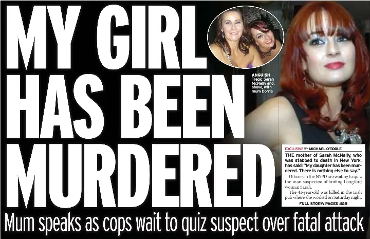 MY GIRL HAS BEEN MURDERED - PressReader