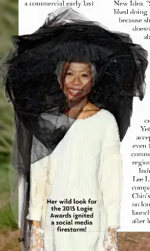 Lee Lin Chin WHY SHE REALLY QUIT TV! - PressReader