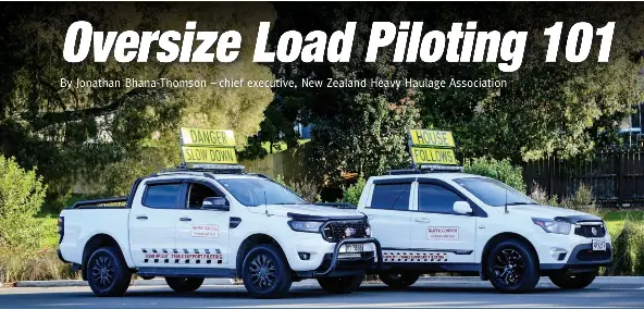 Oversize Load Piloting 101 - PressReader