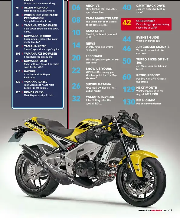 RETRO REBOOT Kar Lee with a V4 Yamaha two-stroke - PressReader