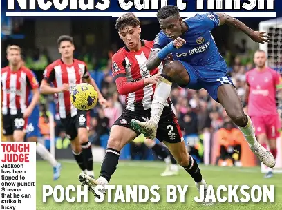 Shear folly to say Nicolas can’t finish - PressReader