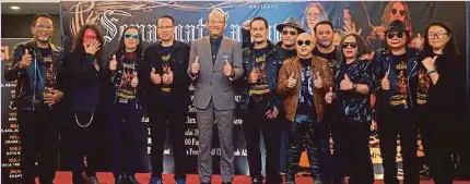Lapan otai rock gegar Konsert Semangat Zaman - PressReader