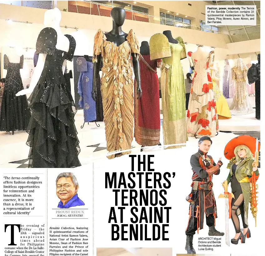 THE MASTERS’ TERNOS AT SAINT BENILDE - PressReader