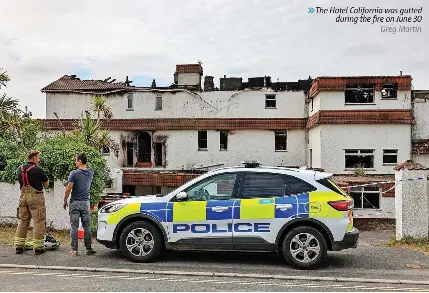 Investigat­ions launched into fires which devastated hotel and barn - PressReader