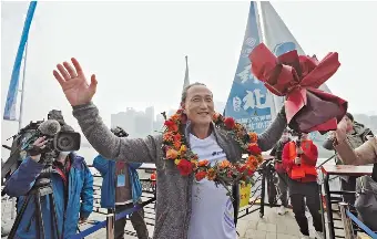 Chinese captain first explorer to circle Arctic Ocean - PressReader