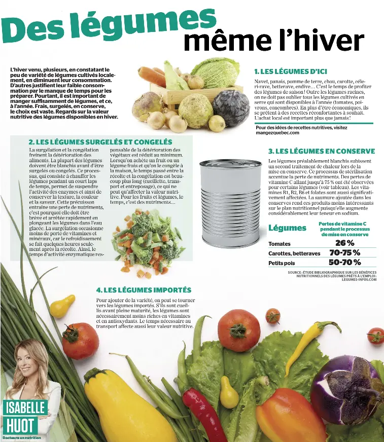 Des légumes même l’hiver - PressReader