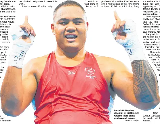 Mailata chases title dream in Vegas - PressReader