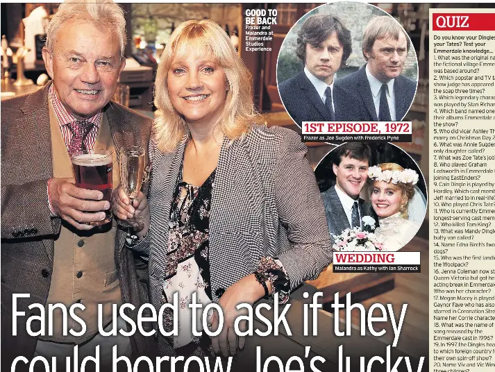 Emmerdale hits 45... now try our super soap quiz! - PressReader