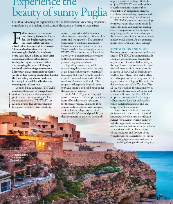 Experience the beauty of sunny Puglia - PressReader