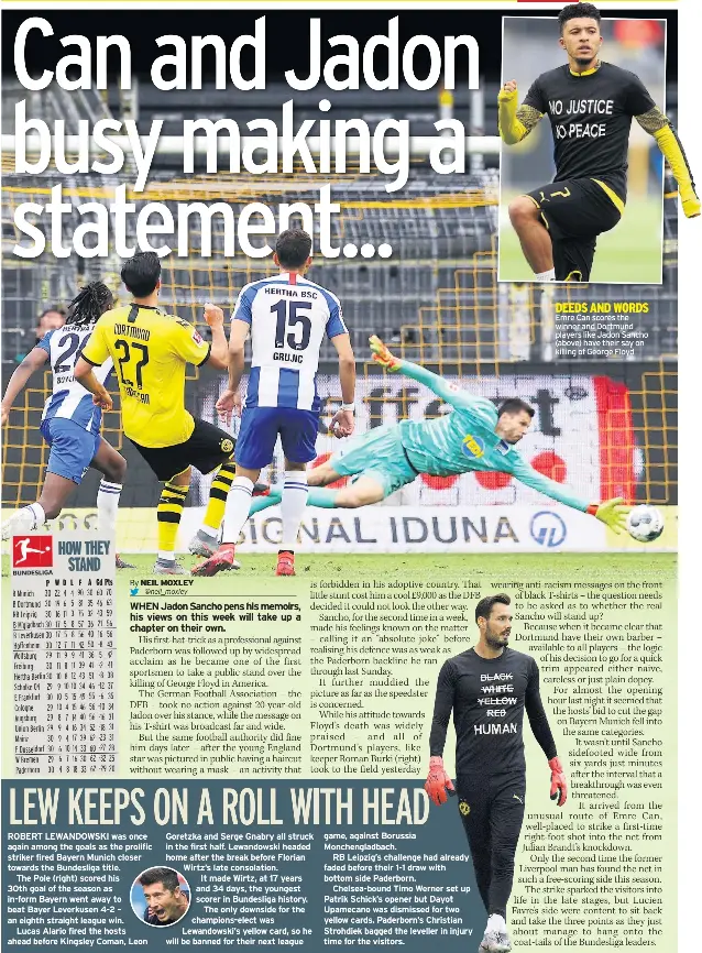 Can and Jadon busy making a statement... - PressReader