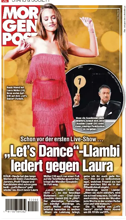 „Let’s Dance“-Llambi ledert gegen Laura - PressReader