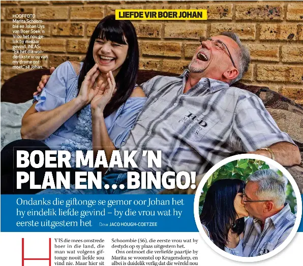 Boer Johan maak ’n plan met liefde - PressReader
