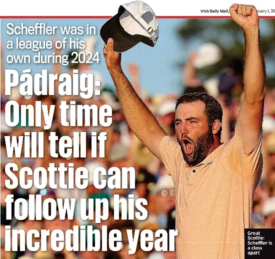 Pádraig: Only time will tell if Scottie can follow up his incredible ...