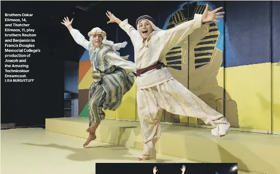 Brothers play brothers in school’s musical production - PressReader