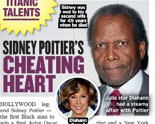 SIDNEY POITIER’S CHEATING HEART - PressReader