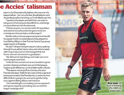 Rankin: Oli can be Accies’ talisman - PressReader