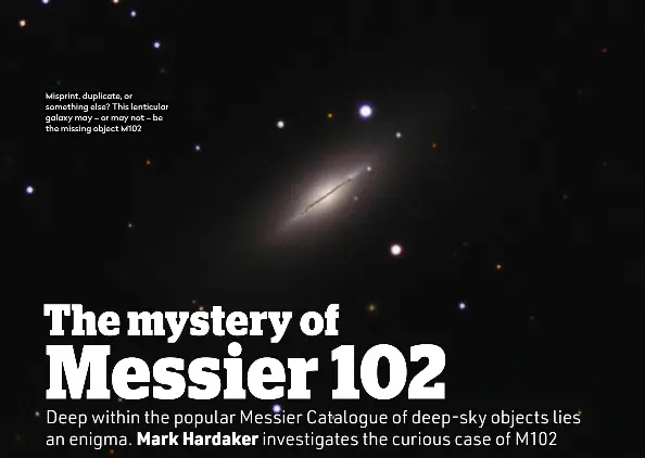 The mystery of Messier 102 - PressReader