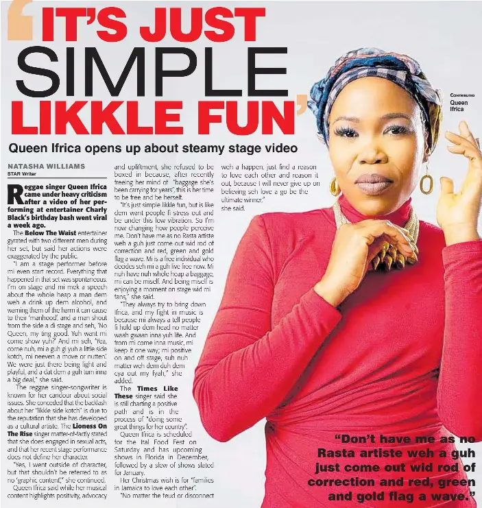 IT’S JUST SIMPLE LIKKLE FUN - PressReader