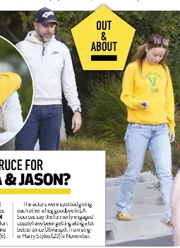 A TRUCE FOR OLIVIA & JASON? - PressReader