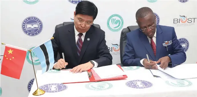 BIUST LAUNCHES CONFUCIUS INSTITUTE - PressReader