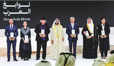 6 Arab thinkers each awarded Dh1m - PressReader